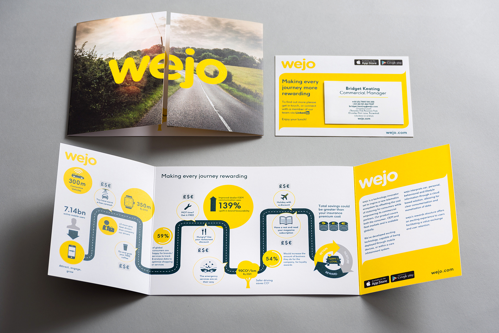 wejo conference material - Contrast Creative, Creative Agency Manchester