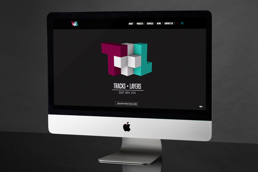 Tracks and Layers Website Design and Development - Contrast Creative