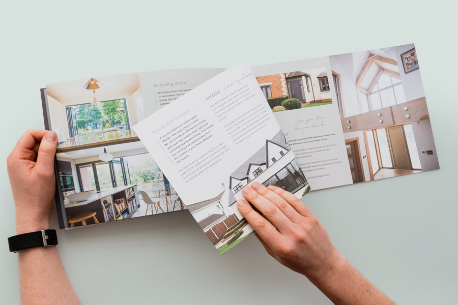 Haus Glass Brochure - Contrast Creative